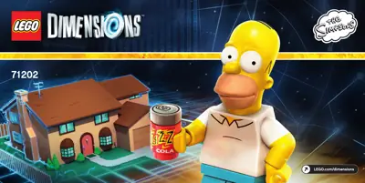 LEGO DIMENSIONS The Simpsons Level Pack • Set 71202 • SetDB