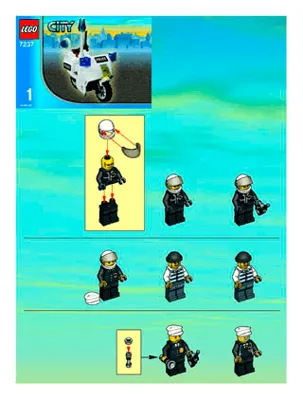 LEGO City Police Station • Set 7237 • SetDB • Merlins Bricks