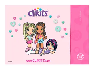 LEGO CLIKITS Pretty In Pink Beauty Set • Set 7527 • SetDB