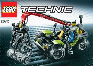 LEGO Technic Tractor with Log Loader • Set 8049 • SetDB