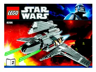 LEGO Star Wars Emperor Palpatine's Shuttle • Set 8096