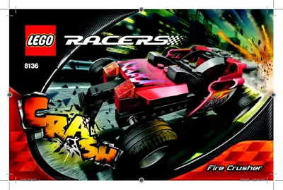 LEGO Racers Fire Crusher • Set 8136 • SetDB • Merlins Bricks