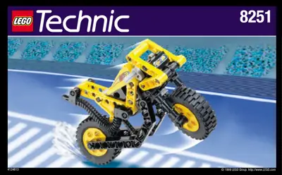 LEGO Technic Sonic Cycle • Set 8251 • SetDB • Merlins Bricks