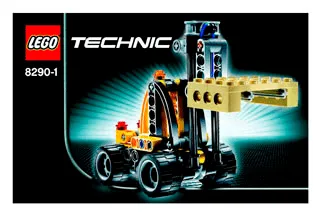 LEGO Technic Mini Forklift • Set 8290 • SetDB