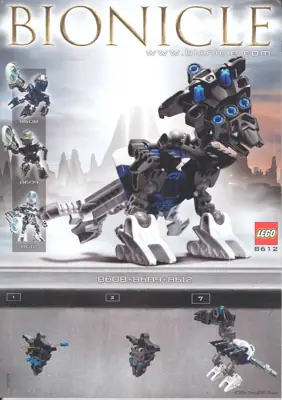 LEGO BIONICLE Ehrye • Set 8612 • SetDB • Merlins Bricks