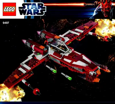 LEGO Star Wars Republic Striker-class Starfighter • Set 9497