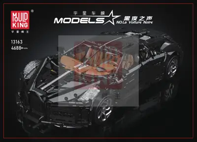 Mould King La Voiture Noire • Set 13163 • SetDB