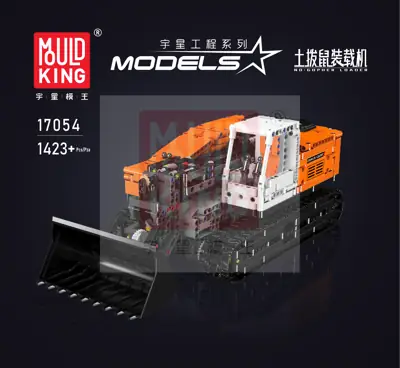 Mould King Remote Controlled Crawler Loader • Set 17054