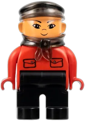 LEGO DUPLO Duplo Figure Male, Black Legs • Minifig 4555pb051