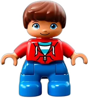 LEGO DUPLO Duplo Figure Lego Ville Child Boy, Blue Legs