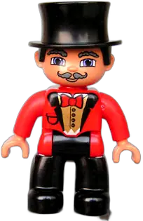 LEGO DUPLO Duplo Figure Lego Ville Male Circus Ringmaster