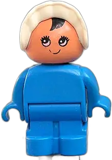 LEGO DUPLO Duplo Figure Child Type 1 Baby, Blue Legs