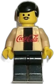 LEGO Sports Soccer Player Coca-Cola Secret Player A Gold