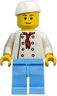 LEGO Education Chef Fishmonger • Minifig chef024 • SetDB