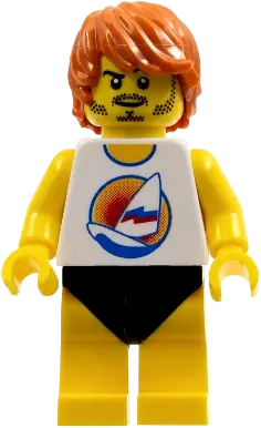 LEGO Minifigures Windsurfer Reissue Paradisa Torso
