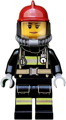 LEGO City Fire Reflective Stripes with Utility Belt