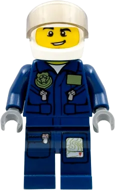 Lego Blue Pilot