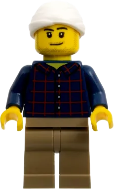 LEGO City Patient Head Bandage • Minifig cty1290 • SetDB