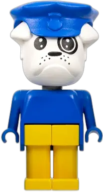 LEGO Fabuland Bulldog Boris Bulldog (Postman)