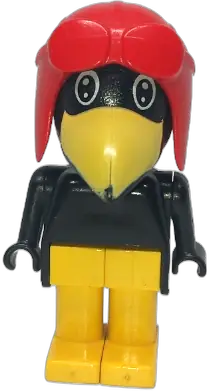 LEGO Fabuland Rabbit Robby Rabbit, Brown Head