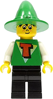 LEGO FreeStyle Timmy Black Legs and Green Wizard / Witch Hat