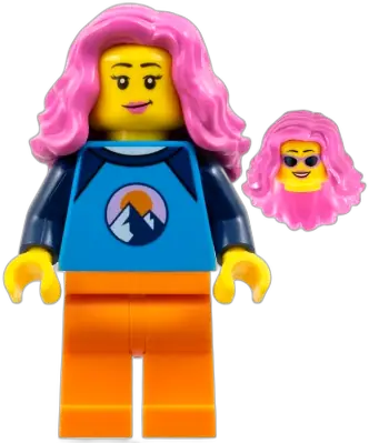 LEGO Education Saxophone Player Female • Minifig fst039