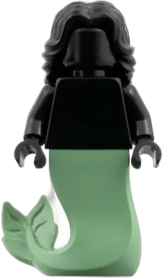 LEGO Education Figurehead Black Torso, Head, and Hair