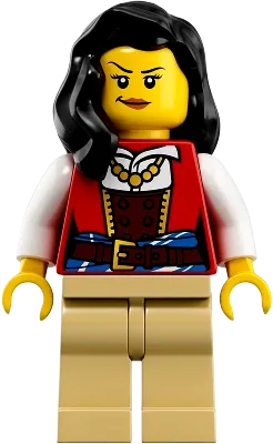 LEGO Ideas Lady Anchor • Minifig idea067 • SetDB