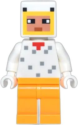 LEGO Minecraft Chicken Fan • Minifig min251 • SetDB