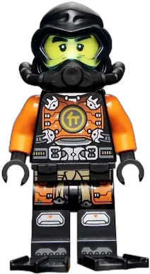 LEGO NINJAGO Cole Seabound, Scuba Gear • Minifig njo700
