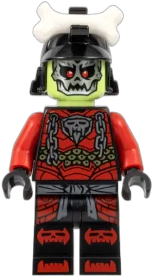 LEGO NINJAGO Bone King Small Bone • Minifig njo0807 • SetDB