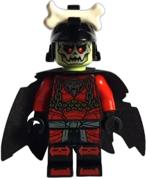 LEGO NINJAGO Bone King Small Bone, Cape • Minifig njo0889