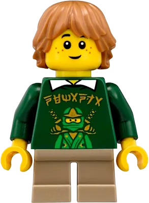 LEGO NINJAGO Tommy • Minifig njo336 • SetDB • Merlins Bricks