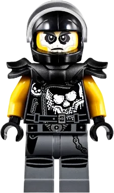 LEGO Juniors Chopper Maroon Helmet and Shoulder Pads