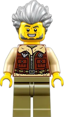 LEGO NINJAGO Twitchy Tim • Minifig njo951 • SetDB