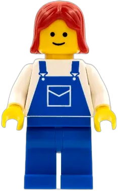 LEGO Education Overalls Blue Pocket, Blue Legs