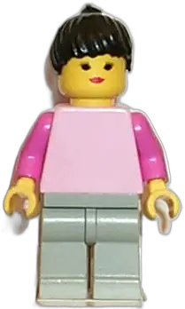 LEGO FreeStyle Plain Pink Torso Dark Pink Arms