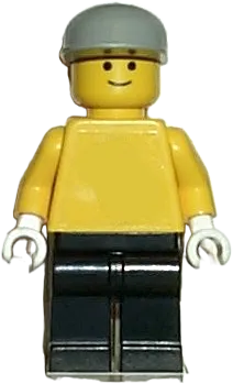 LEGO Plain Yellow Torso Yellow Arms, Black Legs