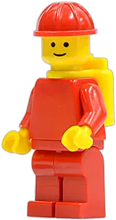 LEGO Education Plain Red Torso Red Arms, Red Legs