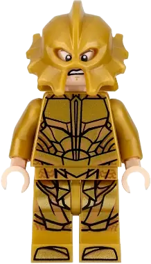 LEGO DC Atlantean Guard Scared Expression • Minifig sh0432