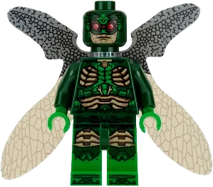 LEGO DC Parademon Dark Green, Collapsed Wings