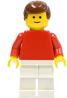 LEGO Sports Soccer Player Red/White Team Player 4