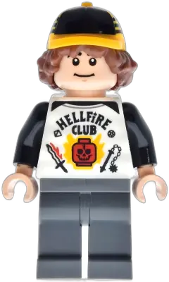 LEGO Icons Dustin Henderson Bright Light Orange Cap