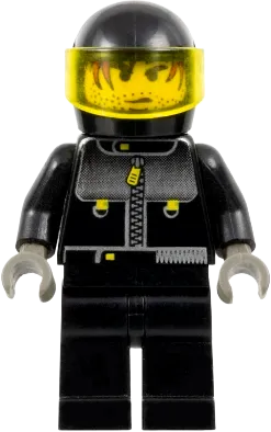 LEGO Studios Male Actor 3 Driver, Black Helmet
