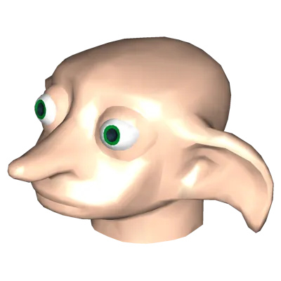 LEGO Harry Potter Dobby Elf, Light Nougat • Minifig hp105