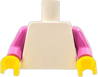 LEGO FreeStyle Plain Pink Torso Dark Pink Arms