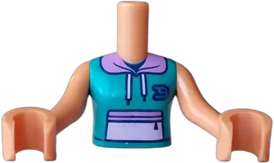 LEGO Friends Nova Dark Turquoise Sleeveless Hoodie
